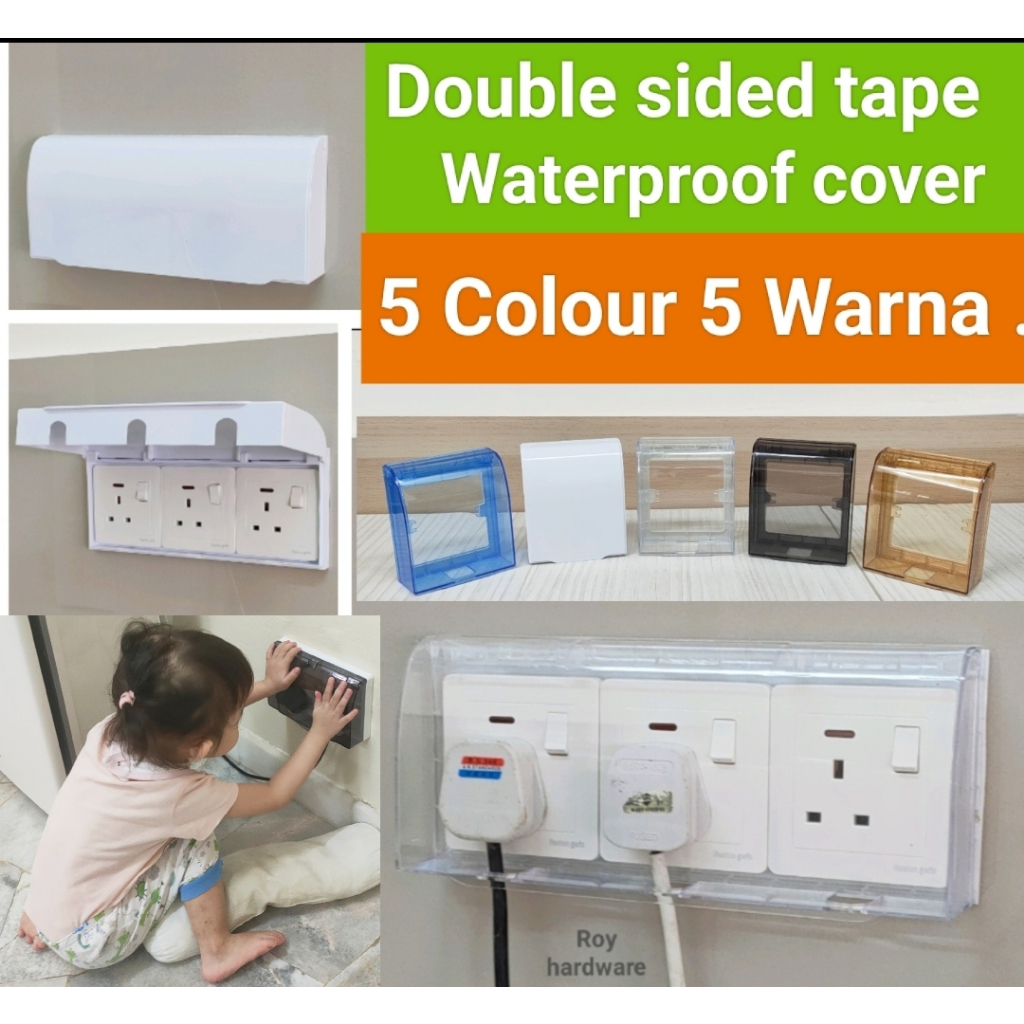Malaysia Standard Size ( Tape ) Waterproof switch plug socket cover ...
