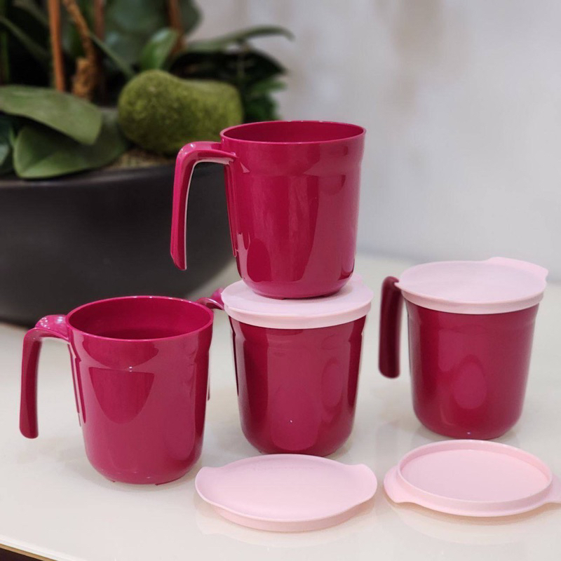 TUPPERWARE GOURMET MUG (4pcs) | Shopee Malaysia