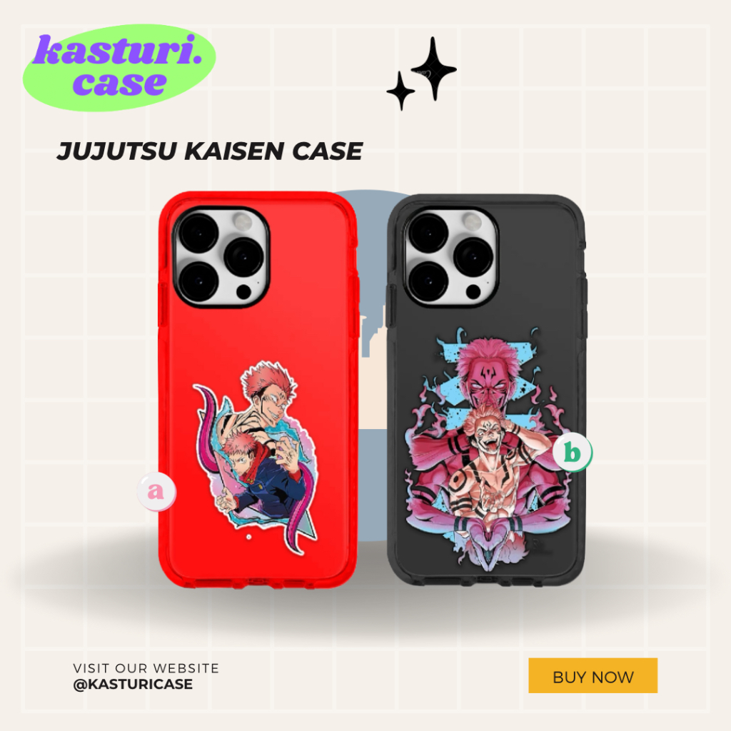 JUJUT$u KAISEN DESIGNTED BUMPER THICK IMD CASES FOR ALL IPHONE MODEL ...