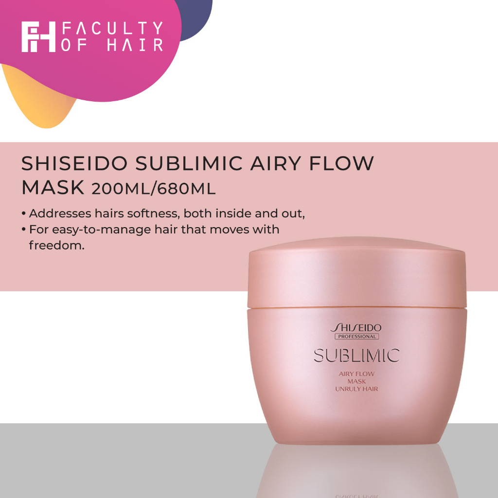 Shiseido Sublimic Airy Flow Mask 200g/680g | Shopee Malaysia