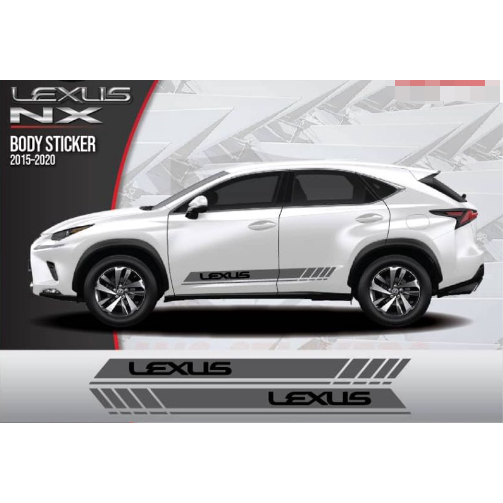 LEXUS NX CAR BODY STICKER SET NX | Shopee Malaysia
