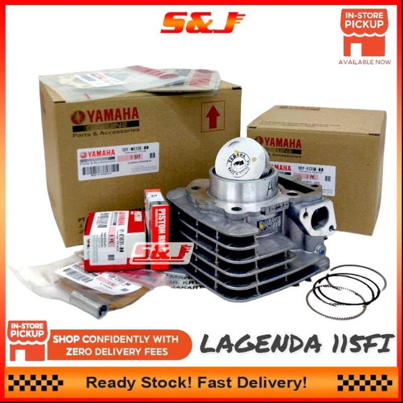 SRL115 FI SRL115FI 1DY LAGENDA 115 FI ORIGINAL YAMAHA STD BLOCK SET ...
