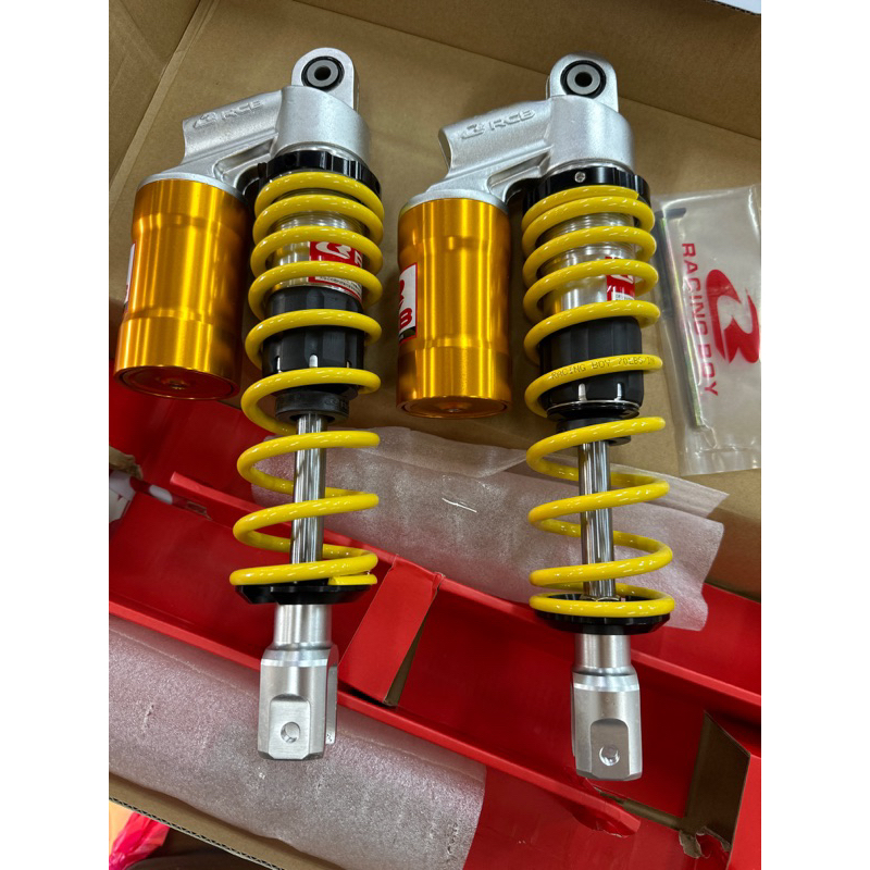 ABSORBER RCB EB2 305mm 275MM NVX V1 V2 AEROX ORIGINAL RACINGBOY NMAX ...