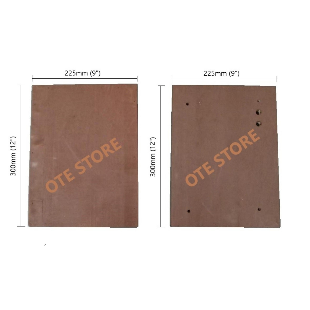 9 X 12 INCH TNB WOOD METER BOARD / PAPAN METER | Shopee Malaysia