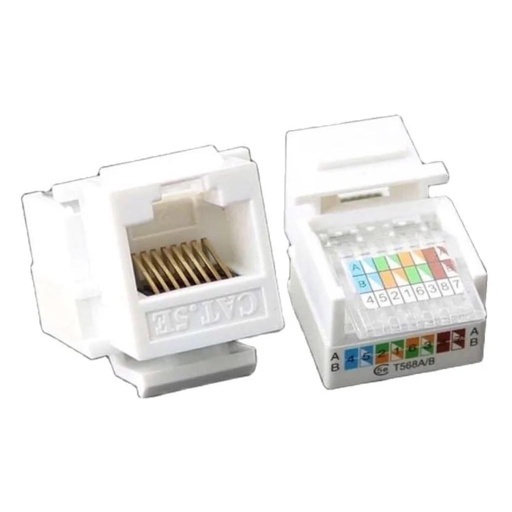 AMP RJ45 Cat5e Keystone Jack (Per Pcs) | Shopee Malaysia