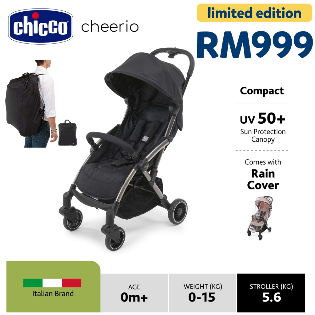 Chicco Cheerio Cabin Size Stroller | Shopee Malaysia