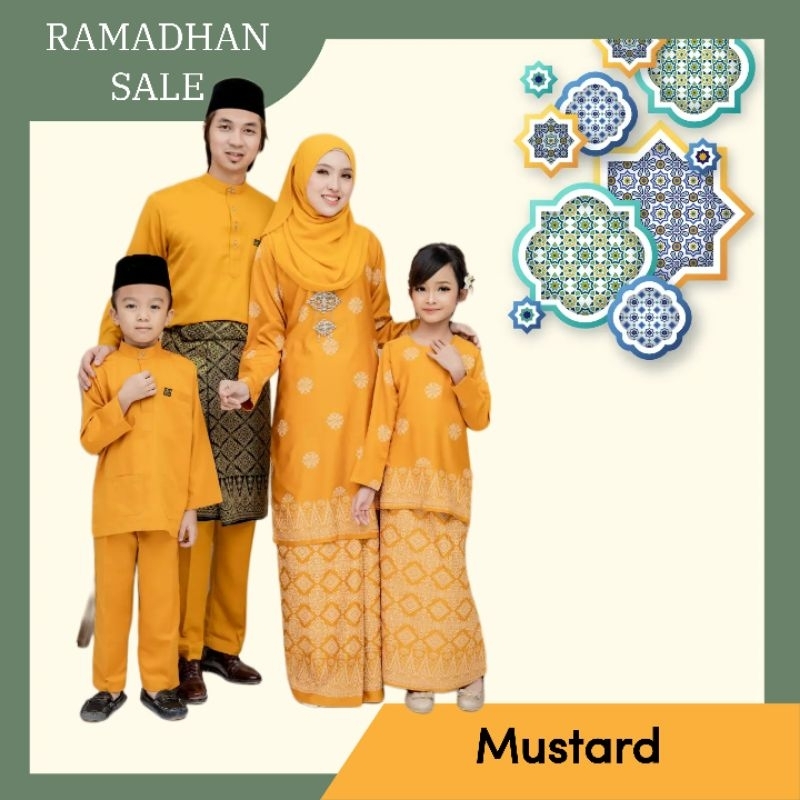 [ Set Sedondon Raya ] Set Family Kurung Songket Tabur | Baju Melayu ...