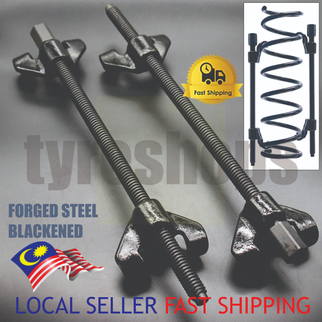 Heavy Duty 2 pcs Drop Forged Coil Spring Compressor 380mm 15" | Shopee ...