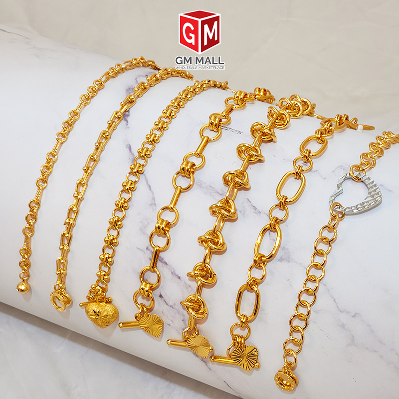 Cop 916 Emas Bangkok Emas Korea GM Mall GELANG TANGAN DEWASA - GM MALL ...