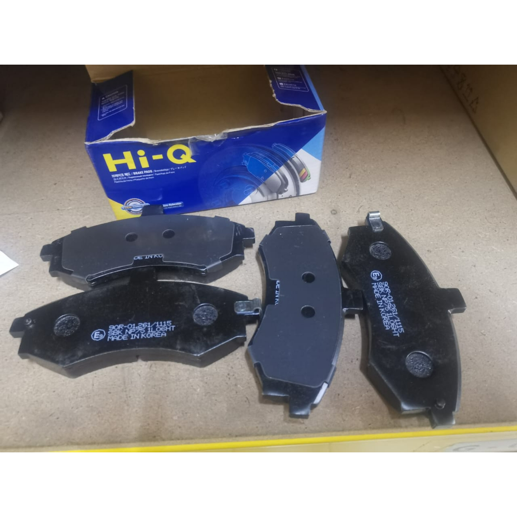 DISC BRAKE PAD FRONT KOREA PART (HI-Q) HYUNDAI MATRIX 1.8CC [ SP-1152 ...