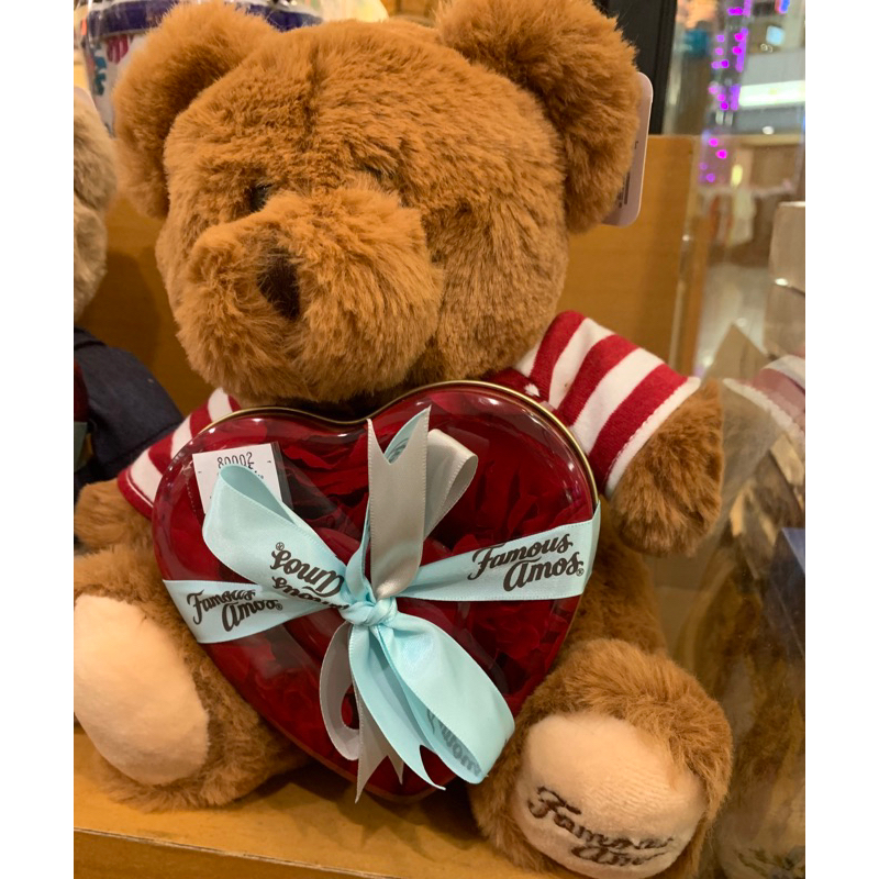 🔥Famous Amos Cookies Teddy Bear BIRTHDAY GIFT | Shopee Malaysia