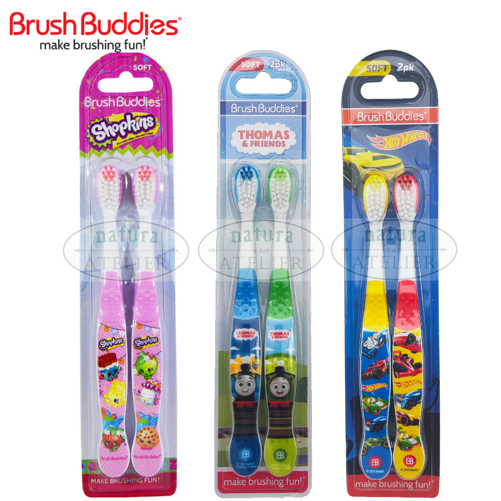 Brush Buddies, Thomas & Friends / Shopkins / Hot Wheels Kids Toothbrush ...