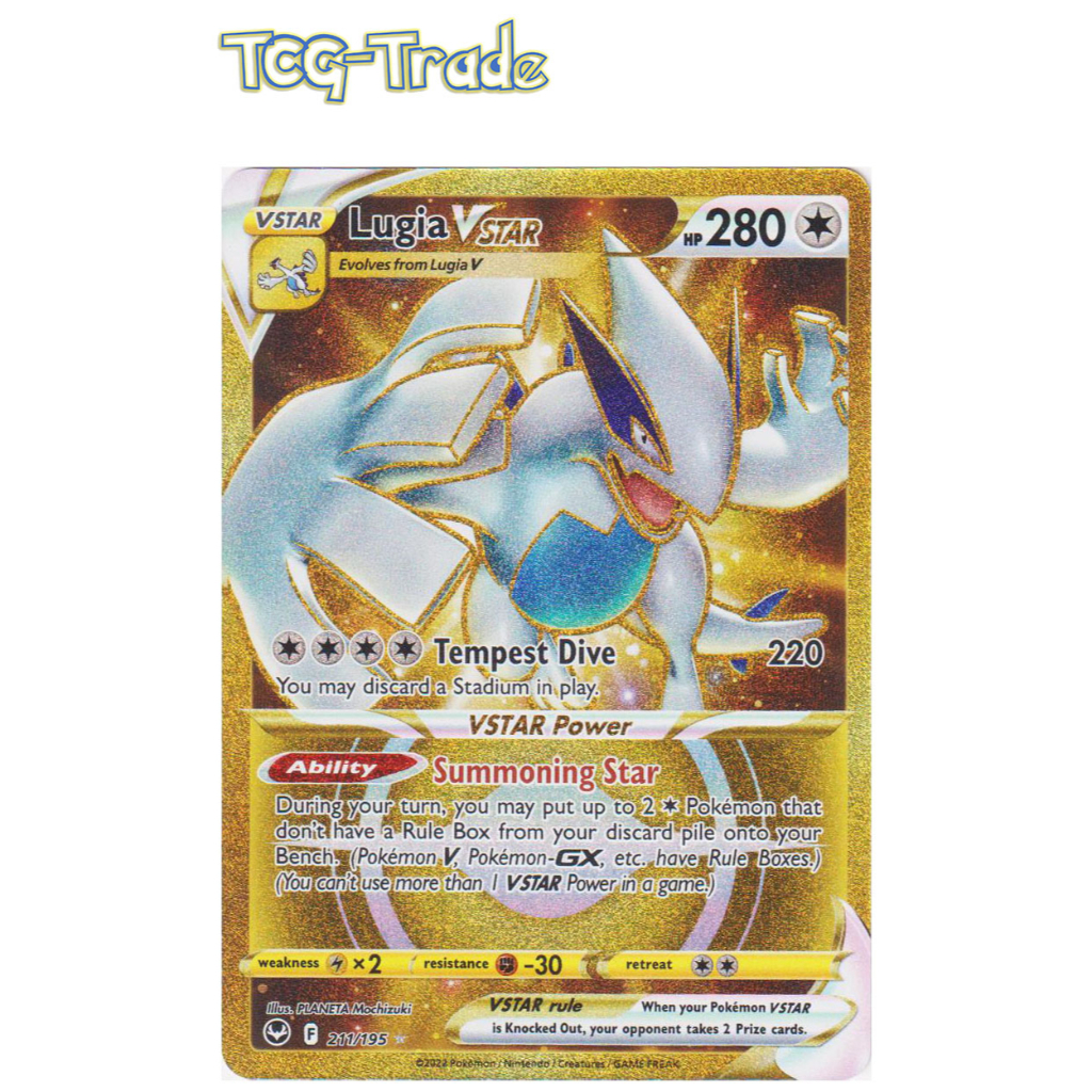 [Pokemon TCG Singles] SS12 Silver Tempest - 211/195 Lugia VSTAR - Hyper ...