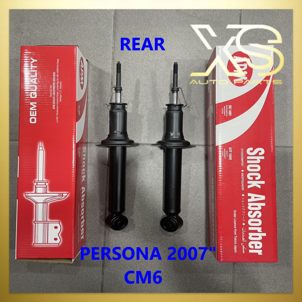( 100% ORIGINAL APM )PROTON PERSONA CM6 2007 REAR RH LH GAS SHOCK ...