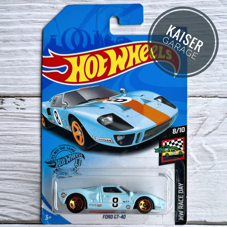 Hot Wheels : Ford GT-40 GULF | Shopee Malaysia