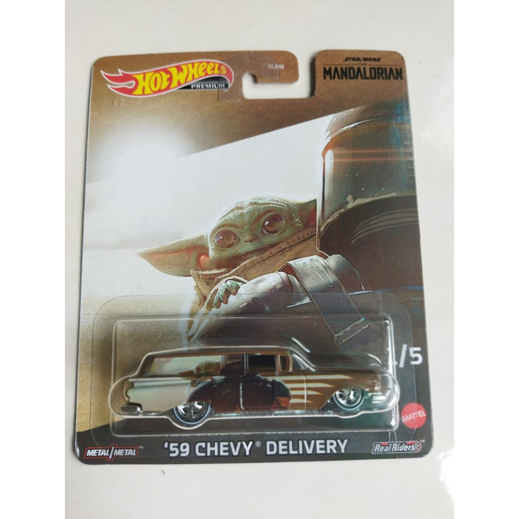 Hot Wheels Premium Star Wars The Mandalorian '59 Chevy Delivery Baby ...
