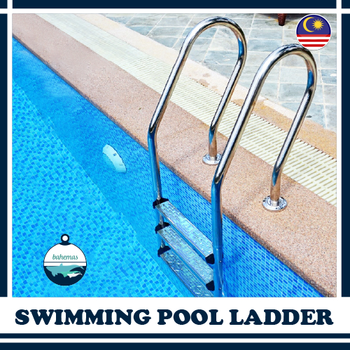 Swimming Pool Ladder Heavy Duty Tangga kolam renang Nonslip Anti-skid ...