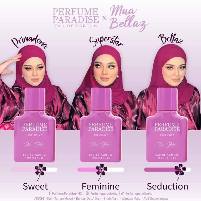 Perfume Paradise Exclusive 💯OriginalHQ | Shopee Malaysia