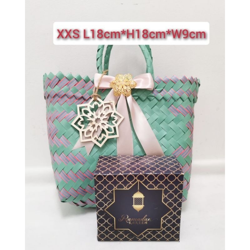 Goodies bag/Beg anyaman/Bakul gift murah/basket/ 手工篮子[Readystock ...