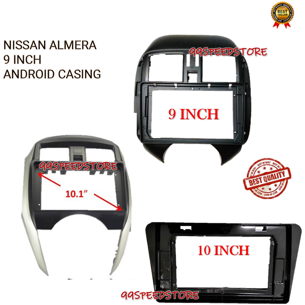 NISSAN ALMERA 2012--2014, 2016-2018, 2019-2021 ANDROID PLAYER CASING ...