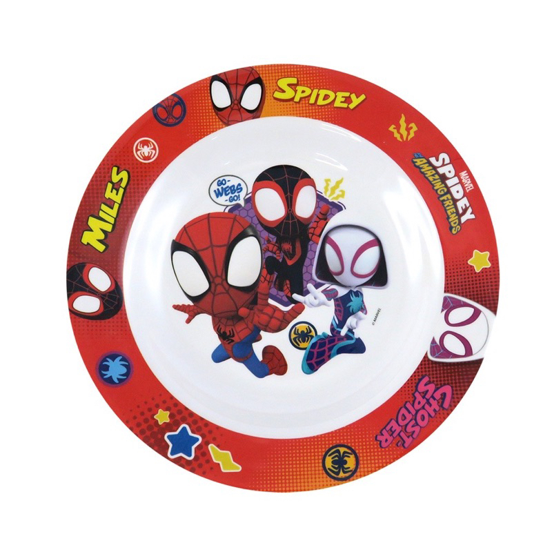 Marvel Spiderman Spidey Amazing Friends 8" Plate | Shopee Malaysia