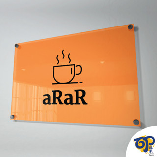 Custom Acrylic Signage with Bolt Nut | Bevel Edge Frame Display | UV ...