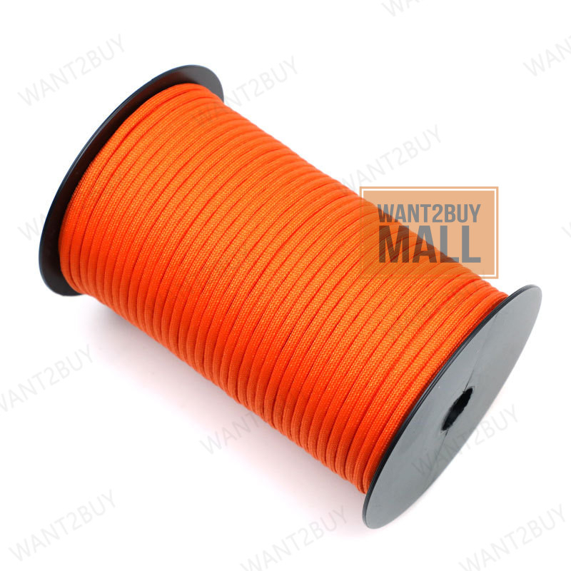 Paracord Rope 31M 100M USA 550 Military Standard 9 Strand Core 4mm ...