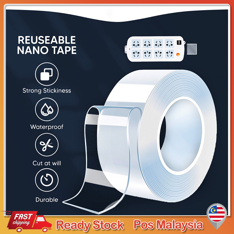 Multifunctional Strongly Sticky Double-Sided Adhesive Nano Tape ...