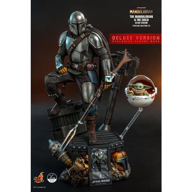 Hot Toys QS017 1/4 The Mandalorian & The Child Gorgu Deluxe Version ...