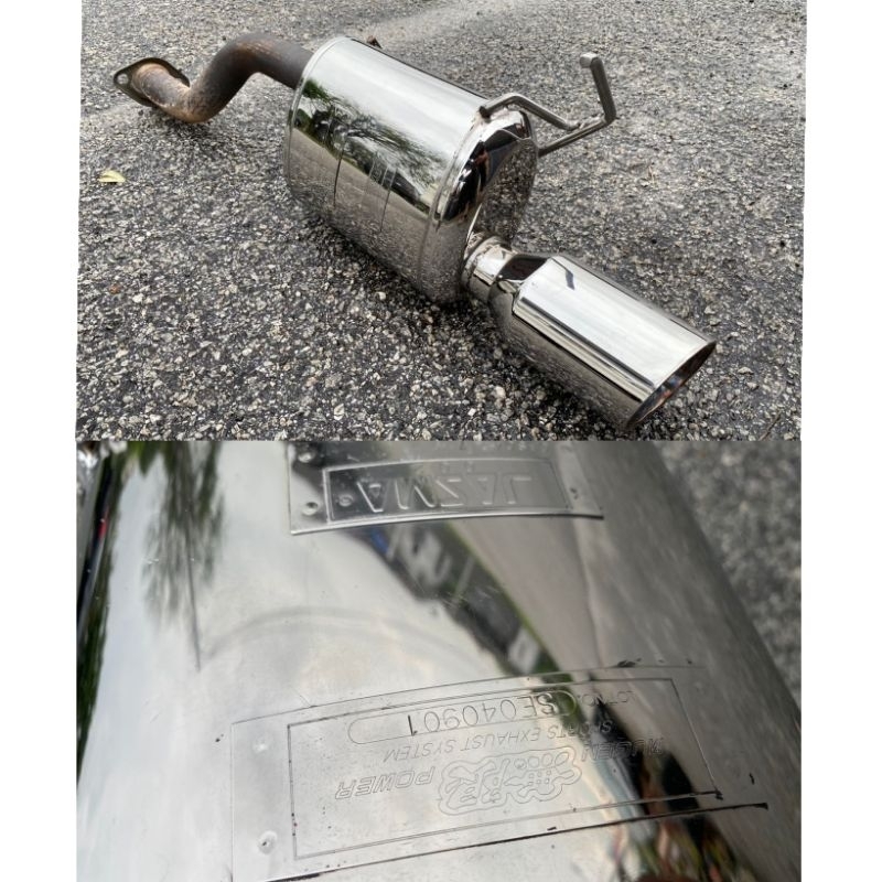 Sflow Mugen Ekzos inlet 2 inh outlet 3inch | Shopee Malaysia