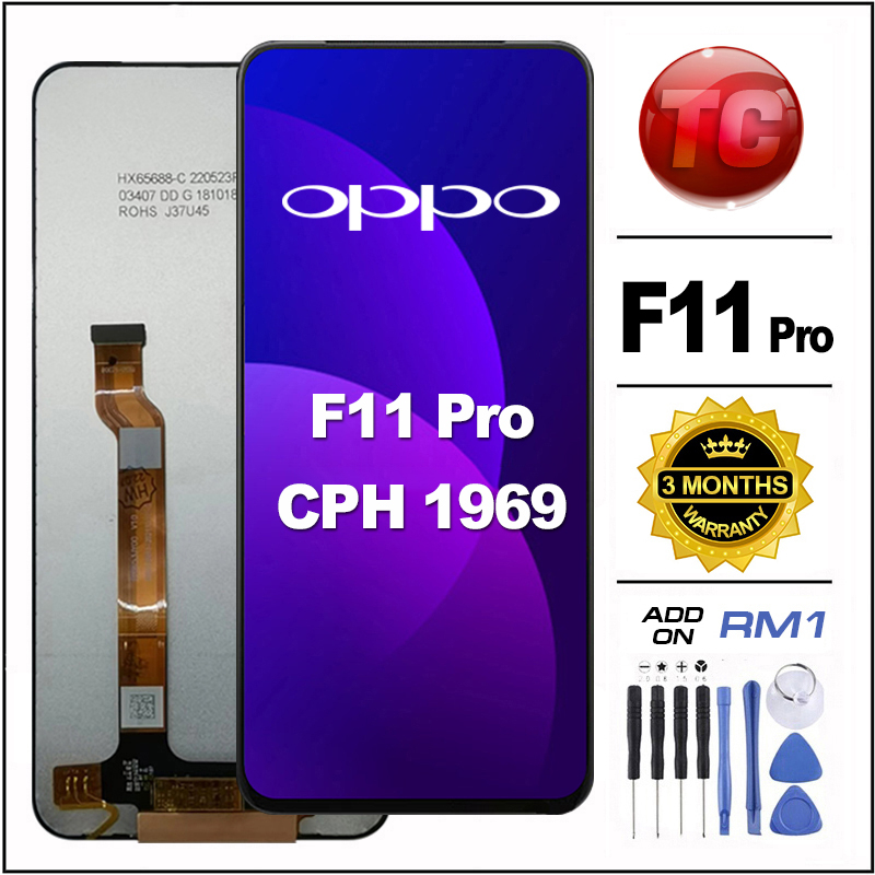 LCD OPPO F11 PRO CPH1969 Compatible For Original Glass Touch Screen ...