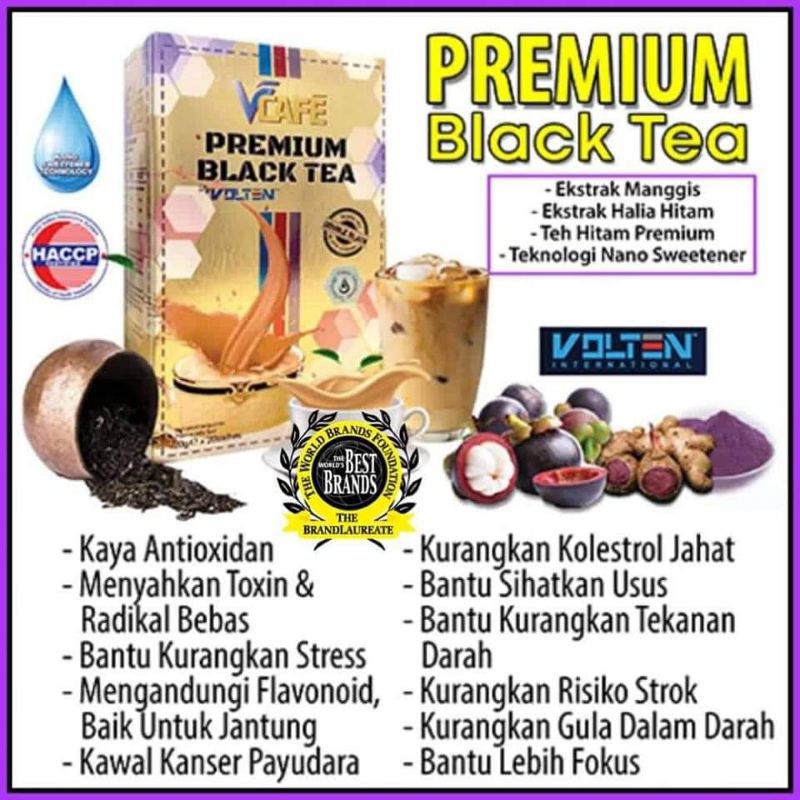 PREMIUM BLACK TEA ☕ HALIA HITAM-Harga 1 kotak 20 sachet | Shopee Malaysia
