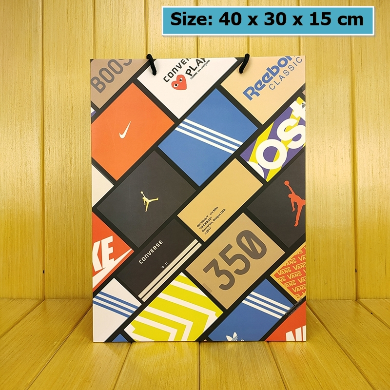Sports Street Wear Paper Bag Gift Nike Adidas Under Armour Vans ...