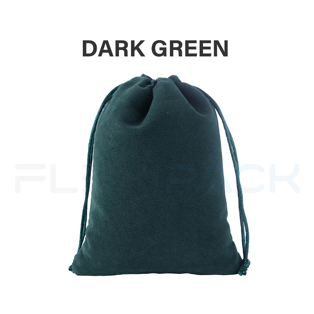 Velvet Beg Uncang Doorgift Beg Kecik Organza Pouch Mini Drawstring ...