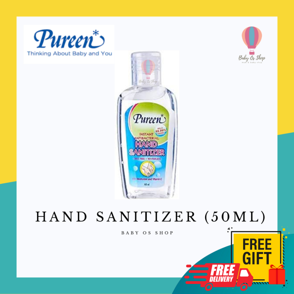 PUREEN Instant Antibacterial Hand Sanitizer (50ML) | Shopee Malaysia