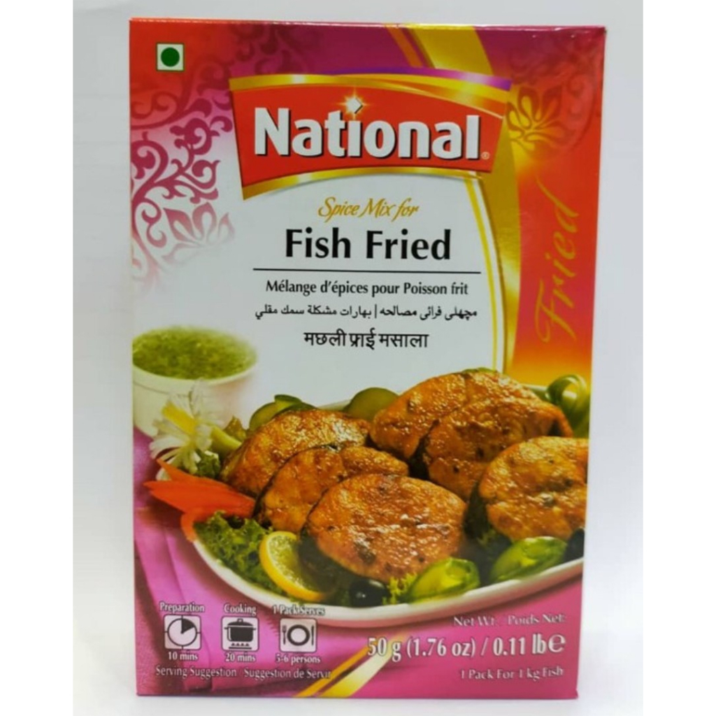 National Fish Fried Spice Mix, 50g (Assorted) | Shopee Malaysia