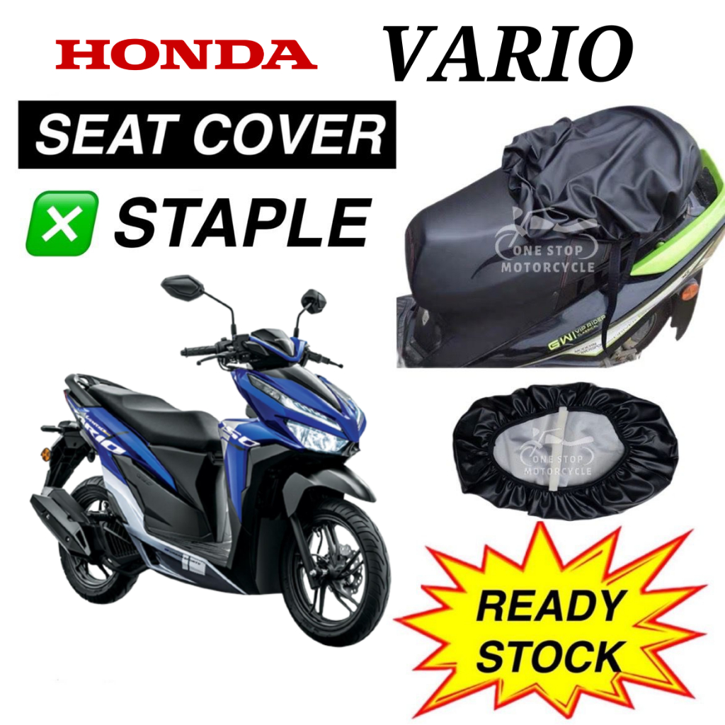 Honda Vario 150 / Vario 160 / Vario 125 Seat Sarung Getah / Seat Cover ...