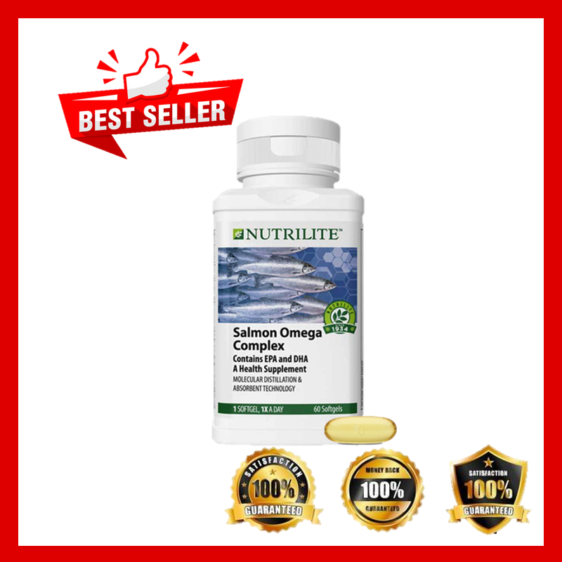 🔥 [READY STOCK] 🔥 - Am way Nutri lite Salmon Omega Complex Fish Oil ...