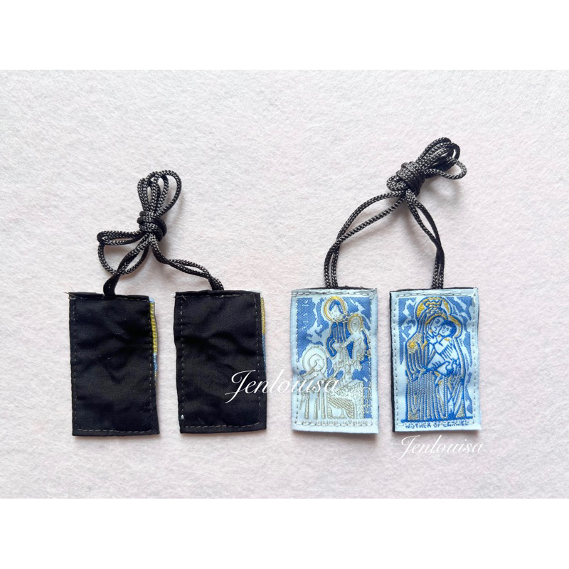 St Simon Stock & Our Lady of Mt Carmel Cloth Scapular | Shopee Malaysia