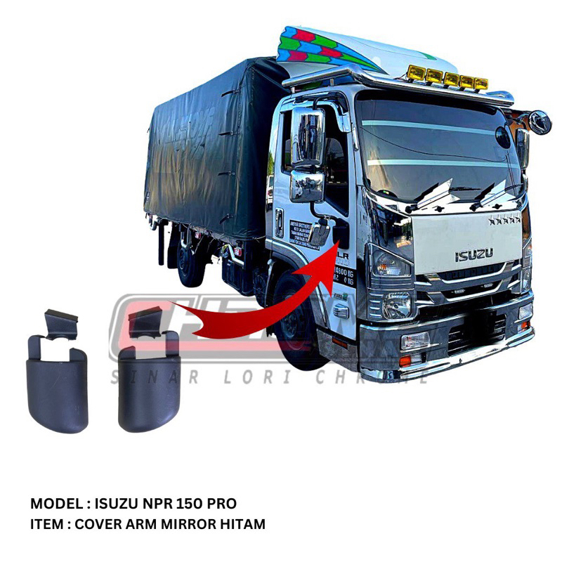LORI ISUZU NPR 150 PRO MIRROR ARM COVER ORIGINAL | Shopee Malaysia