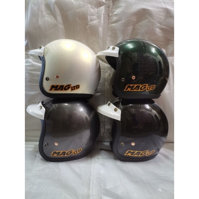 100% POLY CARBONATE HELMET MAG LTD 5 BUTTON | Shopee Malaysia