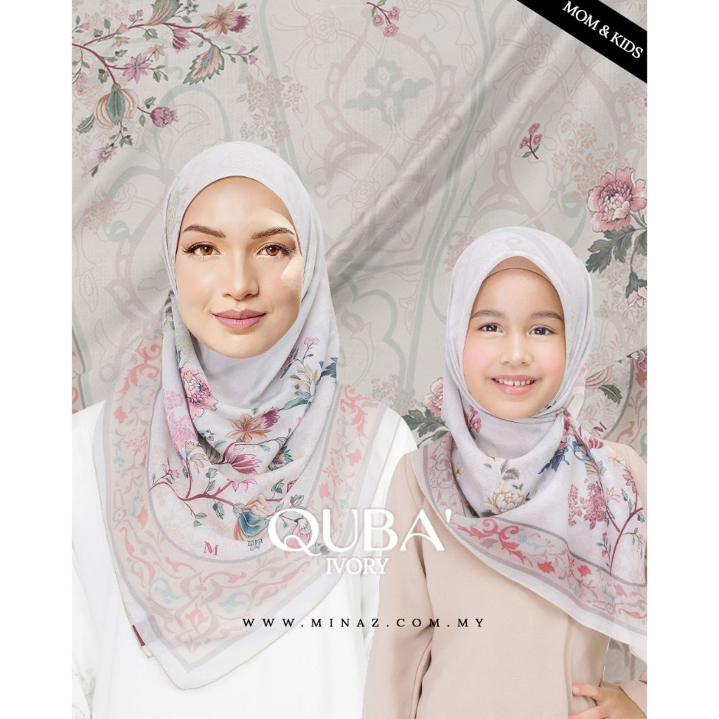 Minaz Hijab Sedondon Set Ibu dan Anak | Shopee Malaysia