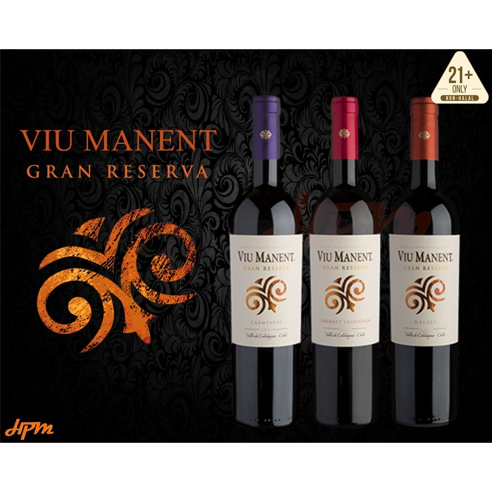 Viu Manent Gran Reserva Red Wines (Cabernet Sauvignon/Carmenere/Malbec) 750ml | Shopee Malaysia