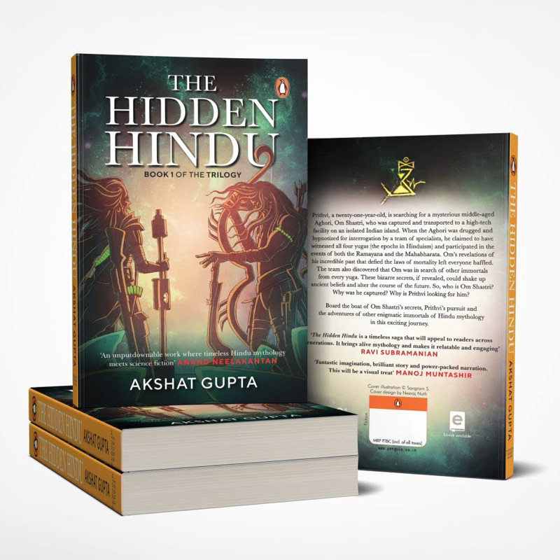 The Hidden Hindu - Book 1 of Trilogy by Akshat Gupta | Shopee Malaysia