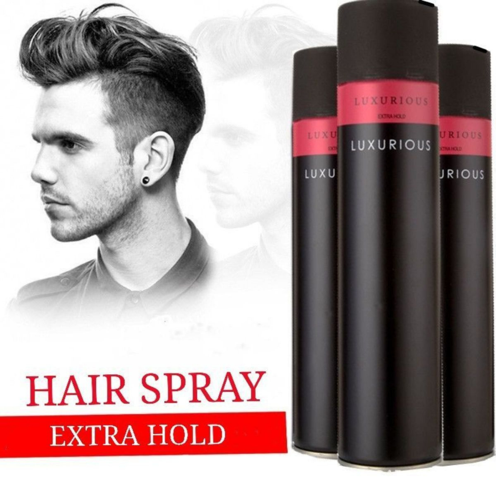 [HomePark] Luxurious Extra Hold Hair Spray (420ml) Unisex Spray Rambut ...