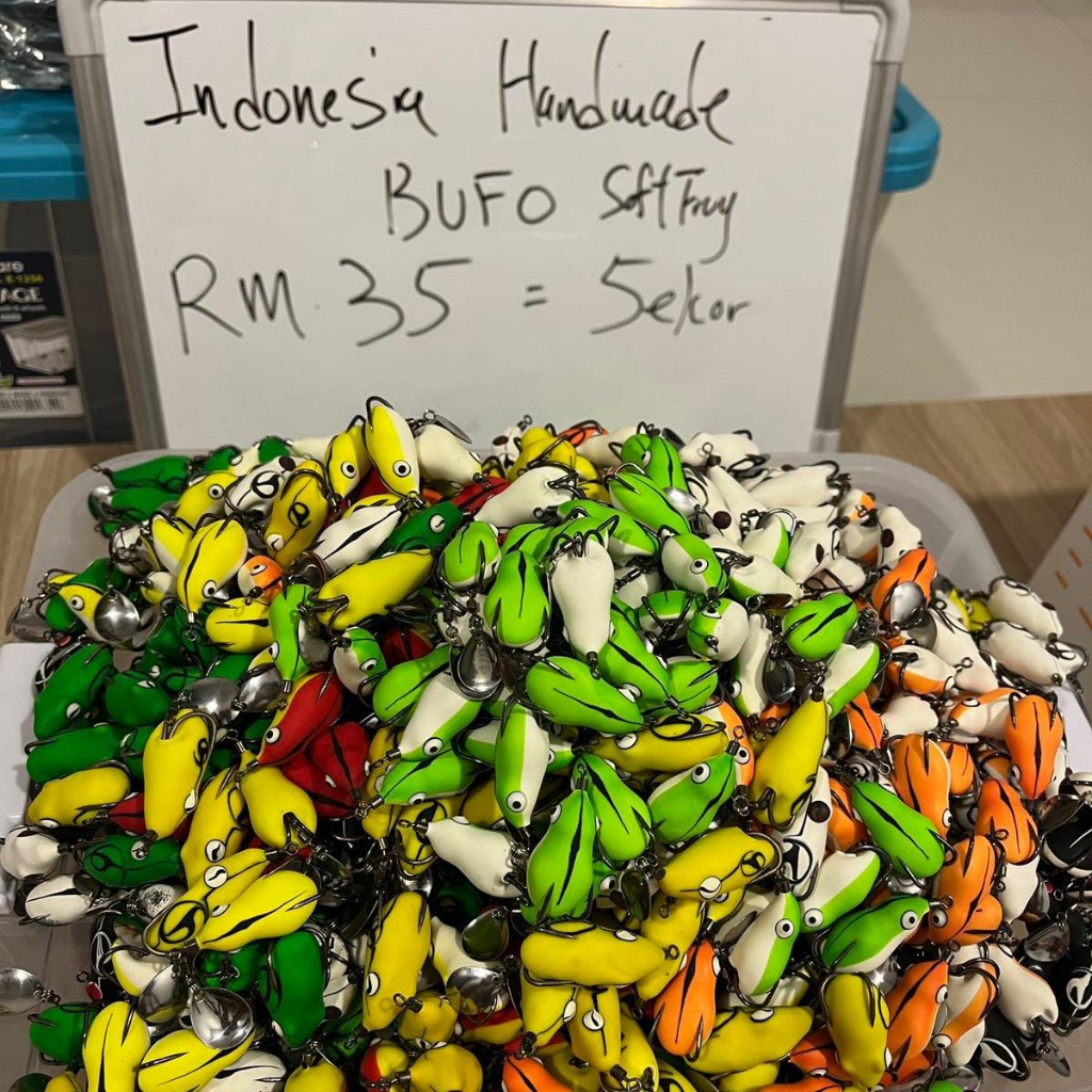 Bufo Bundle Soft Frog 5 Ekor (Combo) Budget | Shopee Malaysia