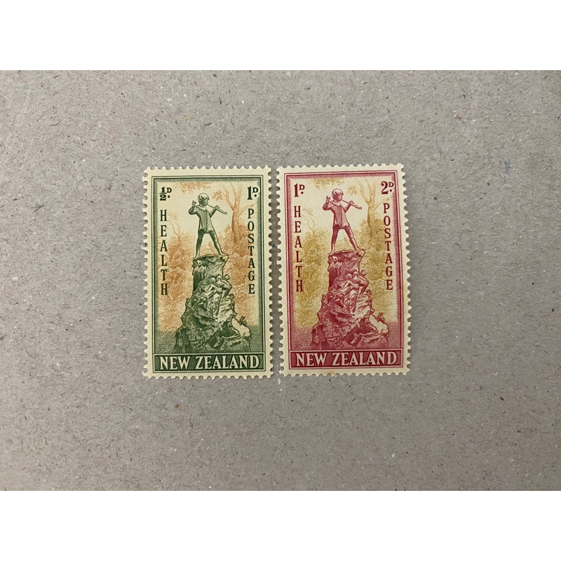 {JK} New Zealand 1945 - Health Stamps 2V MNH (Minor Yellowish) | Shopee ...