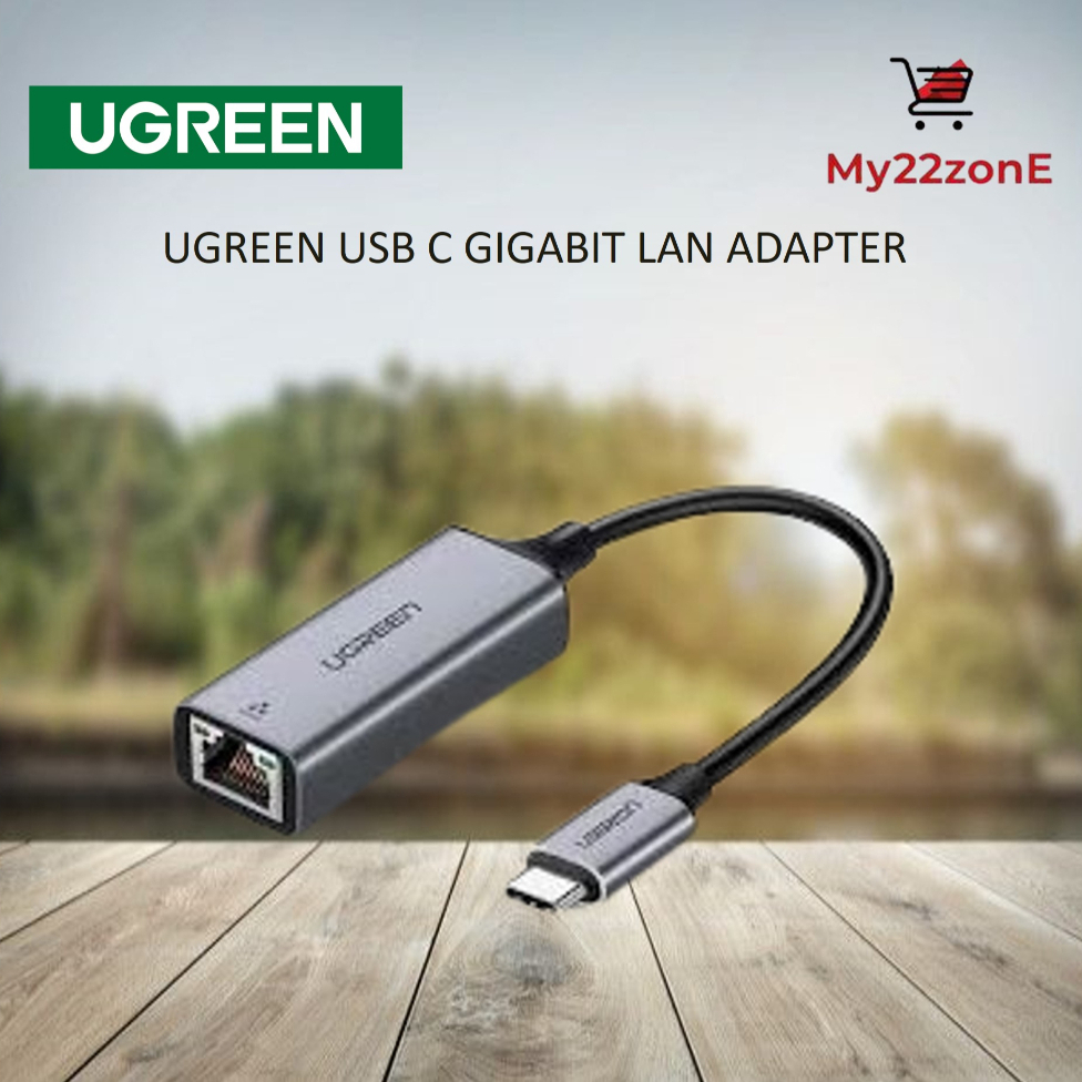 UGREEN USB-C Gigabit Lan Adapter | Shopee Malaysia