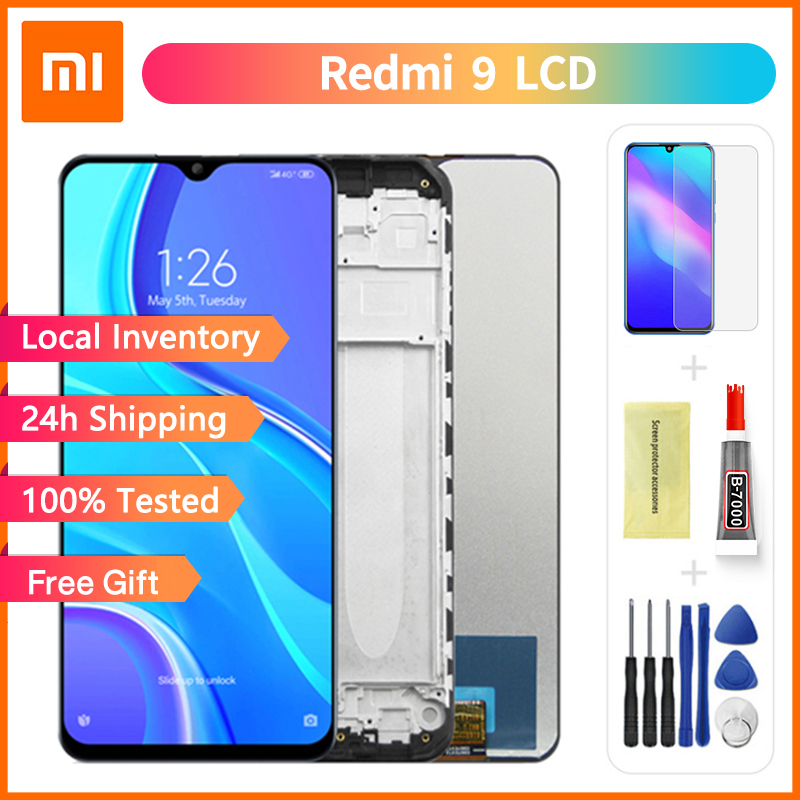 Redmi 9 M2004J19G M2004J19C LCD Display Touch Screen Assembly ...