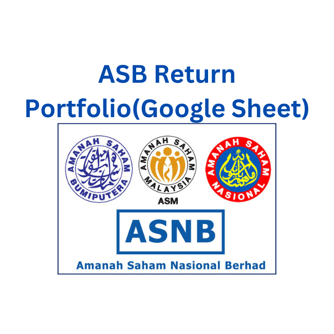 ASB Portfolio Tracking(Google Sheet Template) | Shopee Malaysia
